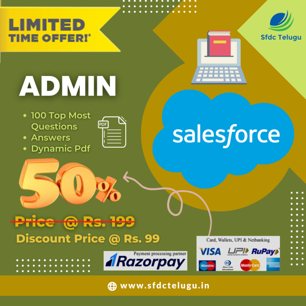 Admin 100 Interview QA – SFDC TELUGU Admin 100 Interview QA – SFDC TELUGU